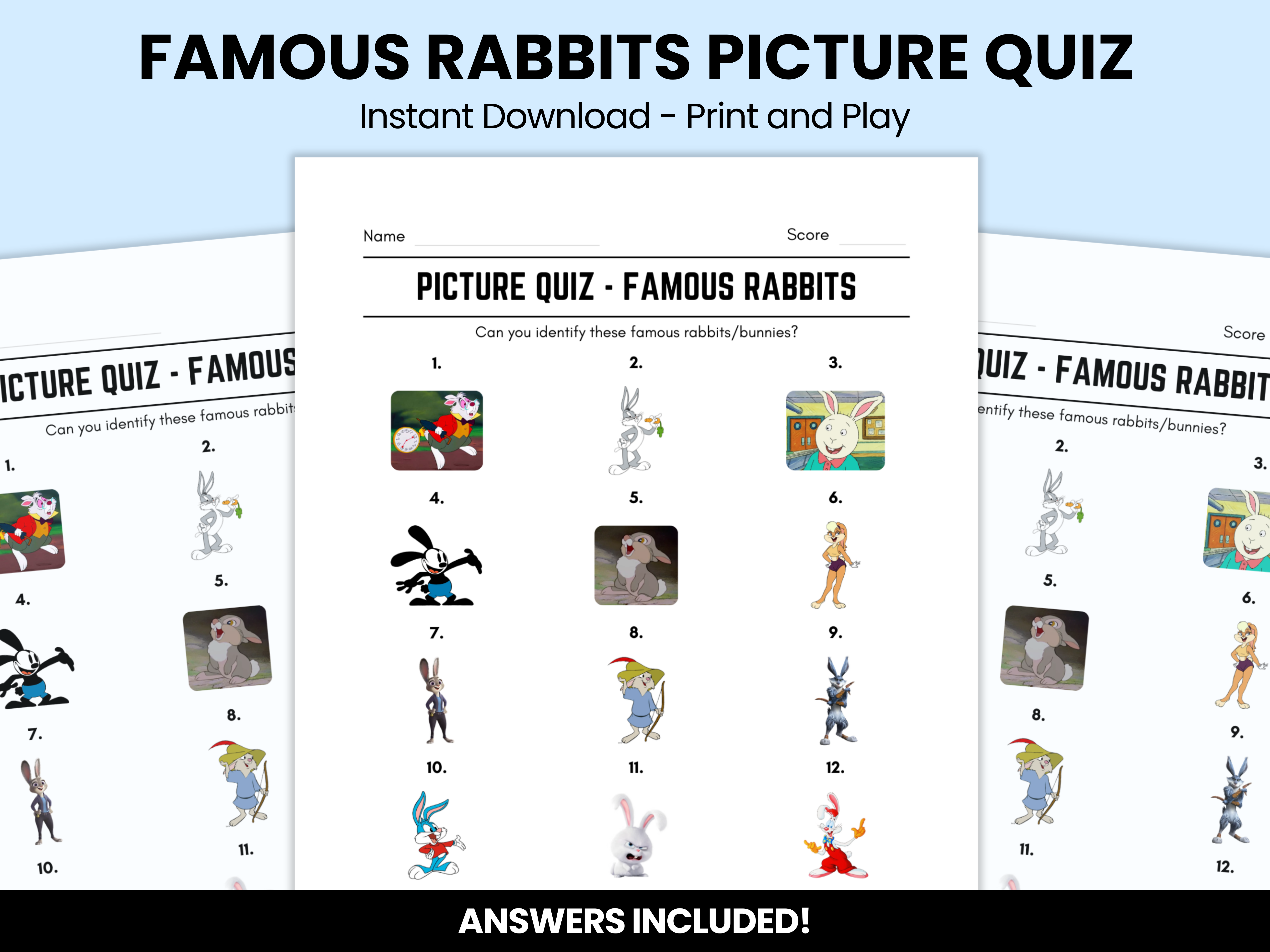 Mikko Games - Easter Quizzes