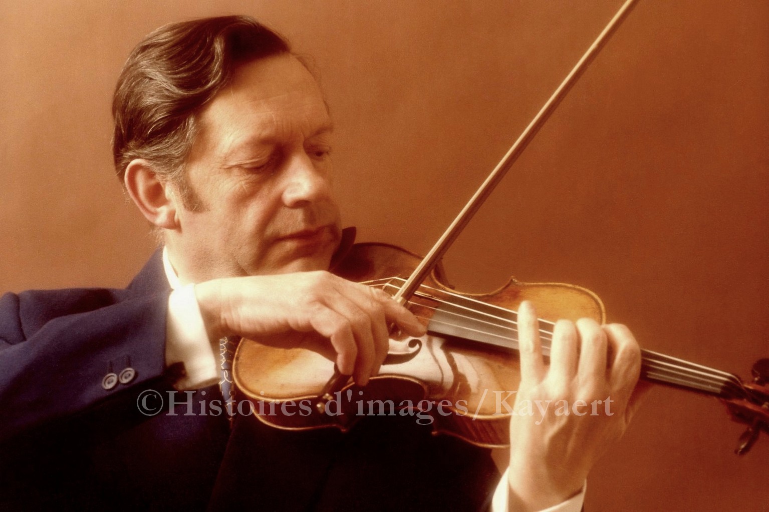 Arthur Grumiaux n°4– Vintage Color Portrait by Robert Kayaert - Payhip