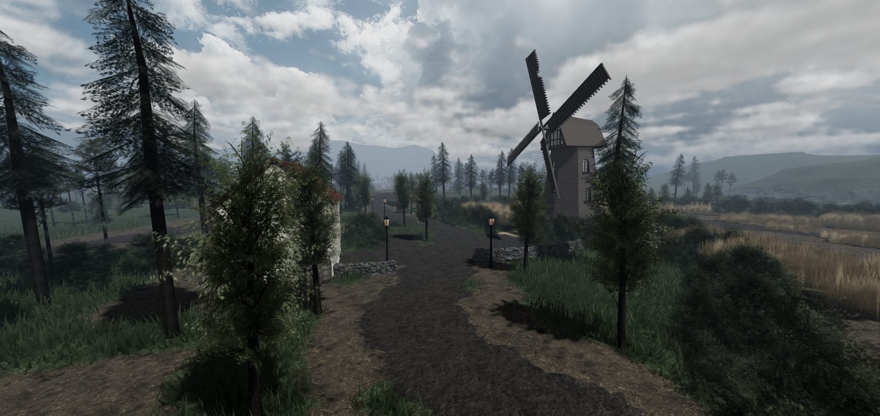 Outskirts of Normandy Roblox Map – Realistic WW2 Battlefield Terrain