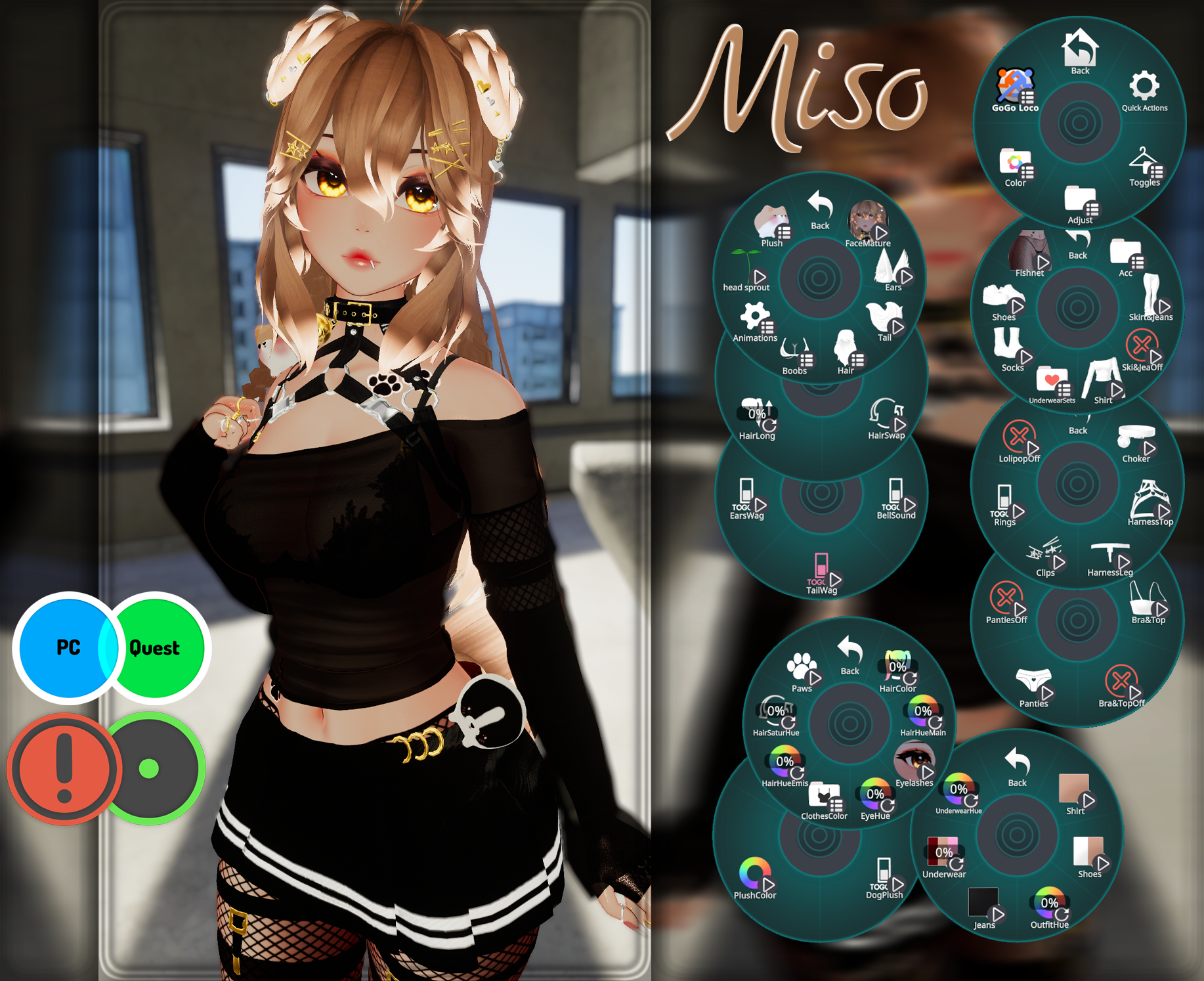 Miso︱PC QUEST OPTI VRCFT︱Personal License Only - Payhip