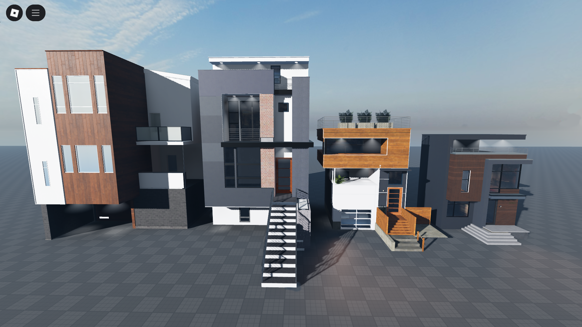 Modern House Pack – 4 Realistic Roblox Houses