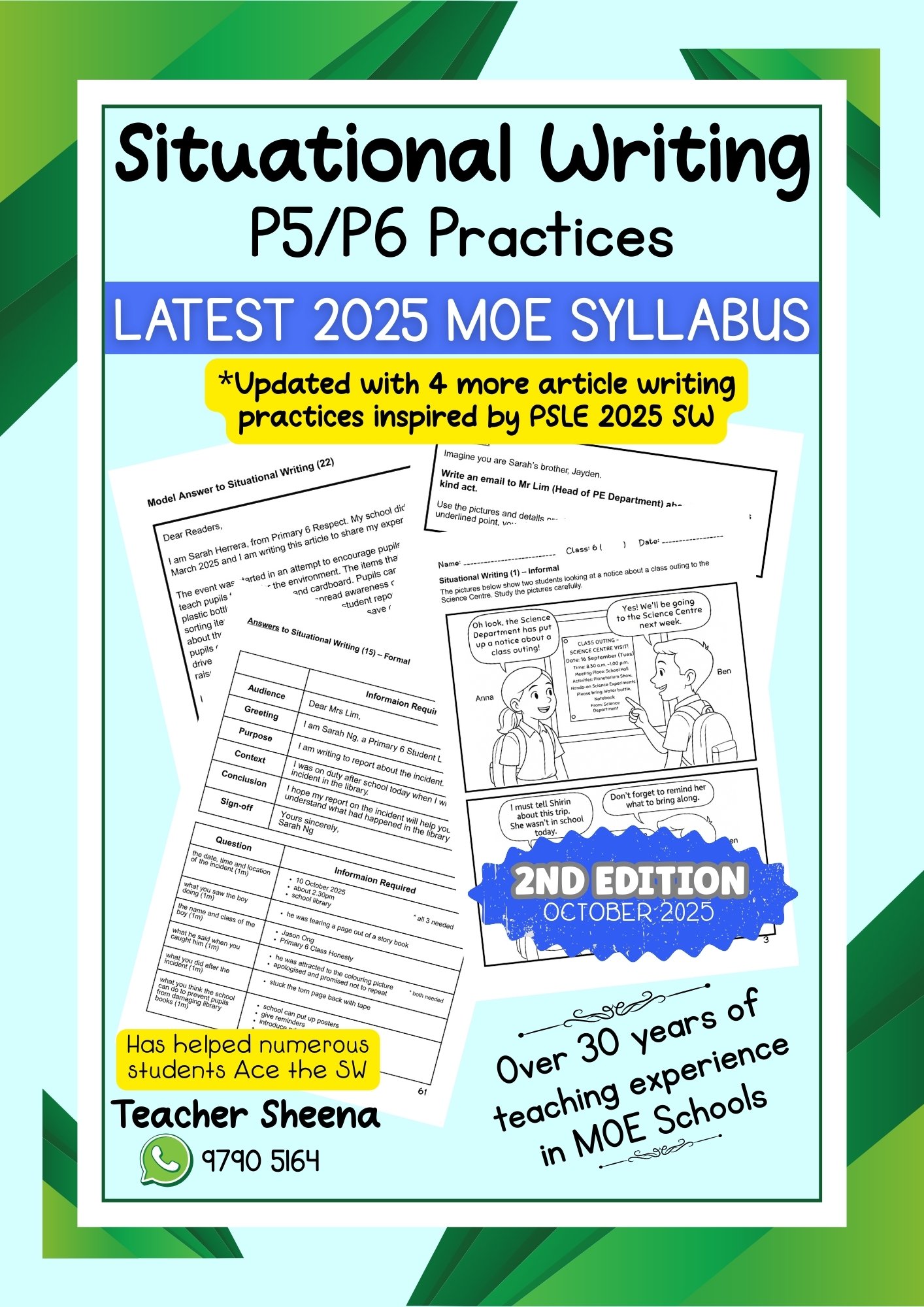 Situational Writing Digital Workbook for Primary 6 and Primary 5 - Payhip