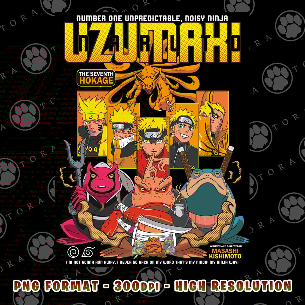 Naruto Hokage - PNG - Payhip