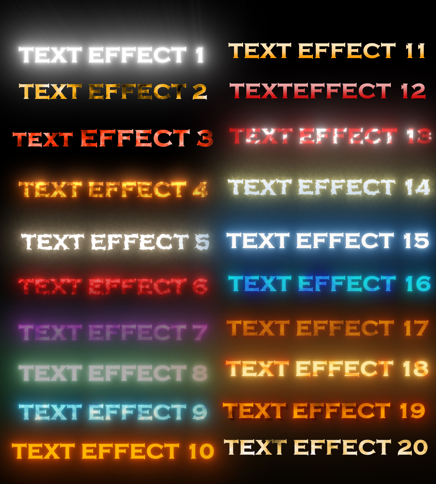 TEXT EFFECTS - Payhip
