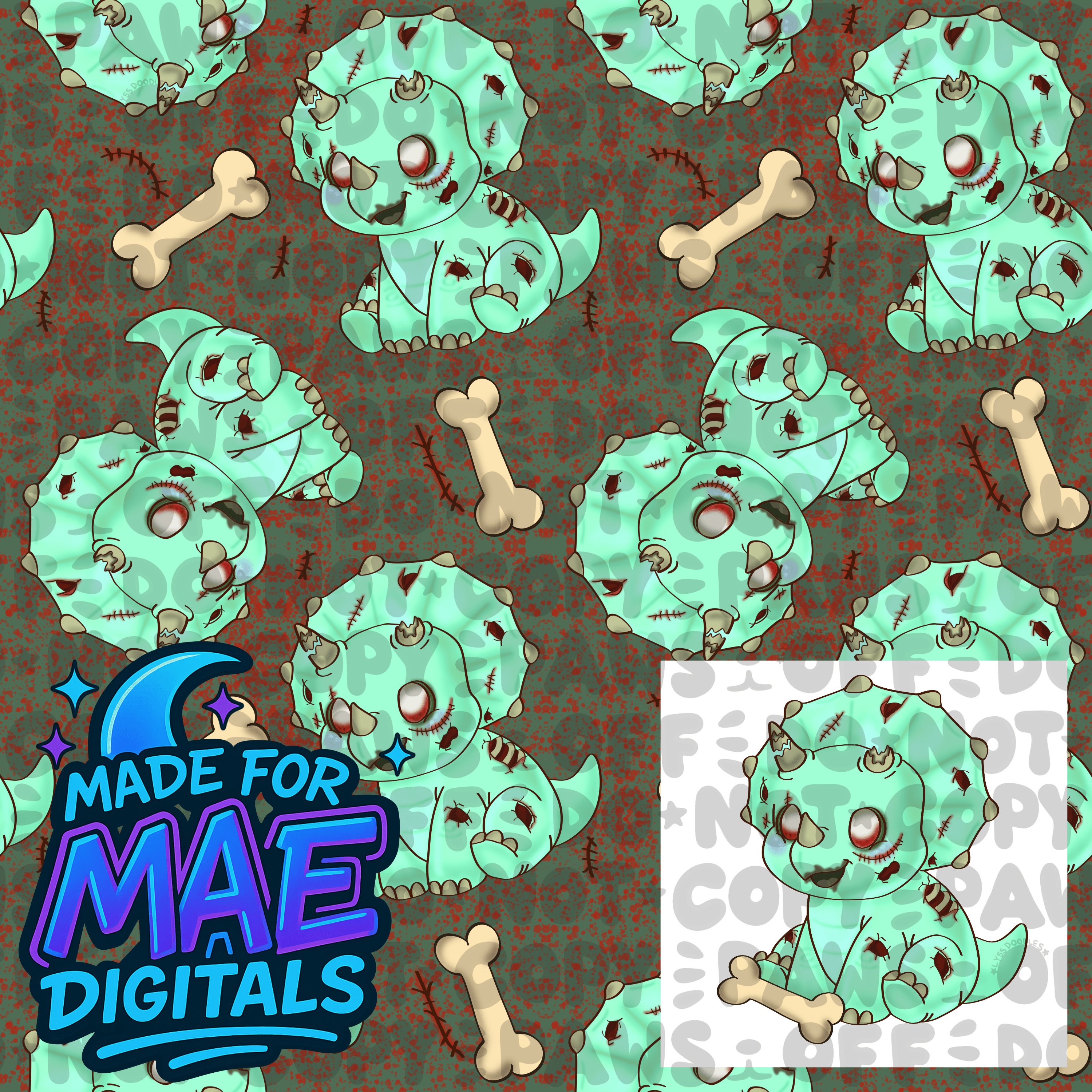 Zombie Dino - Payhip