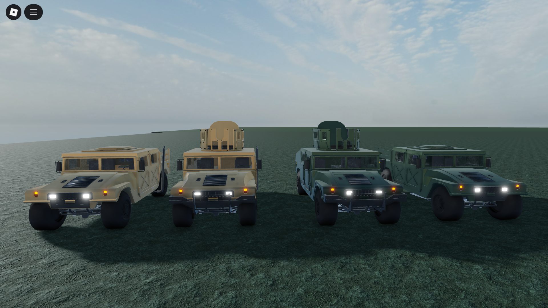 Humvees – Drivable Military Vehicles Roblox