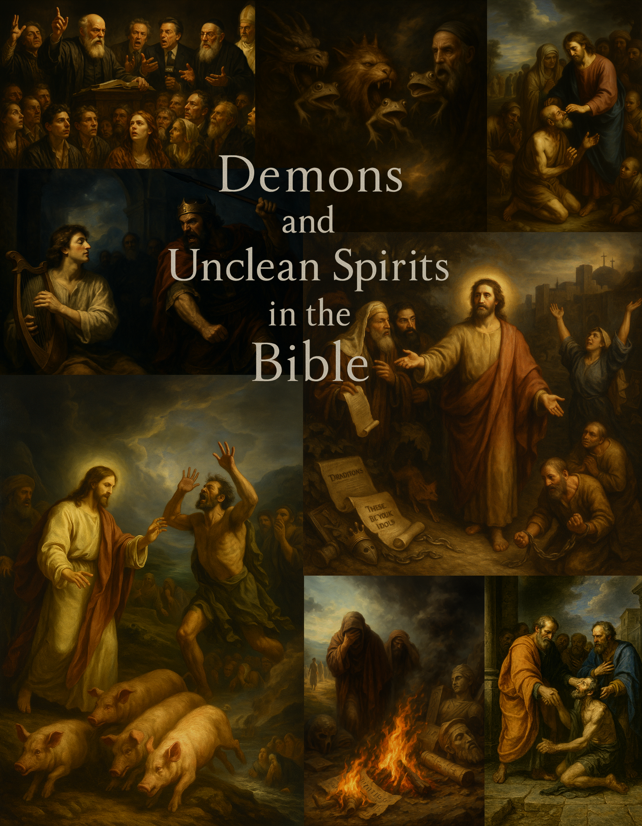 Demons & Unclean Spirits in the Bible Picture Book - Payhip