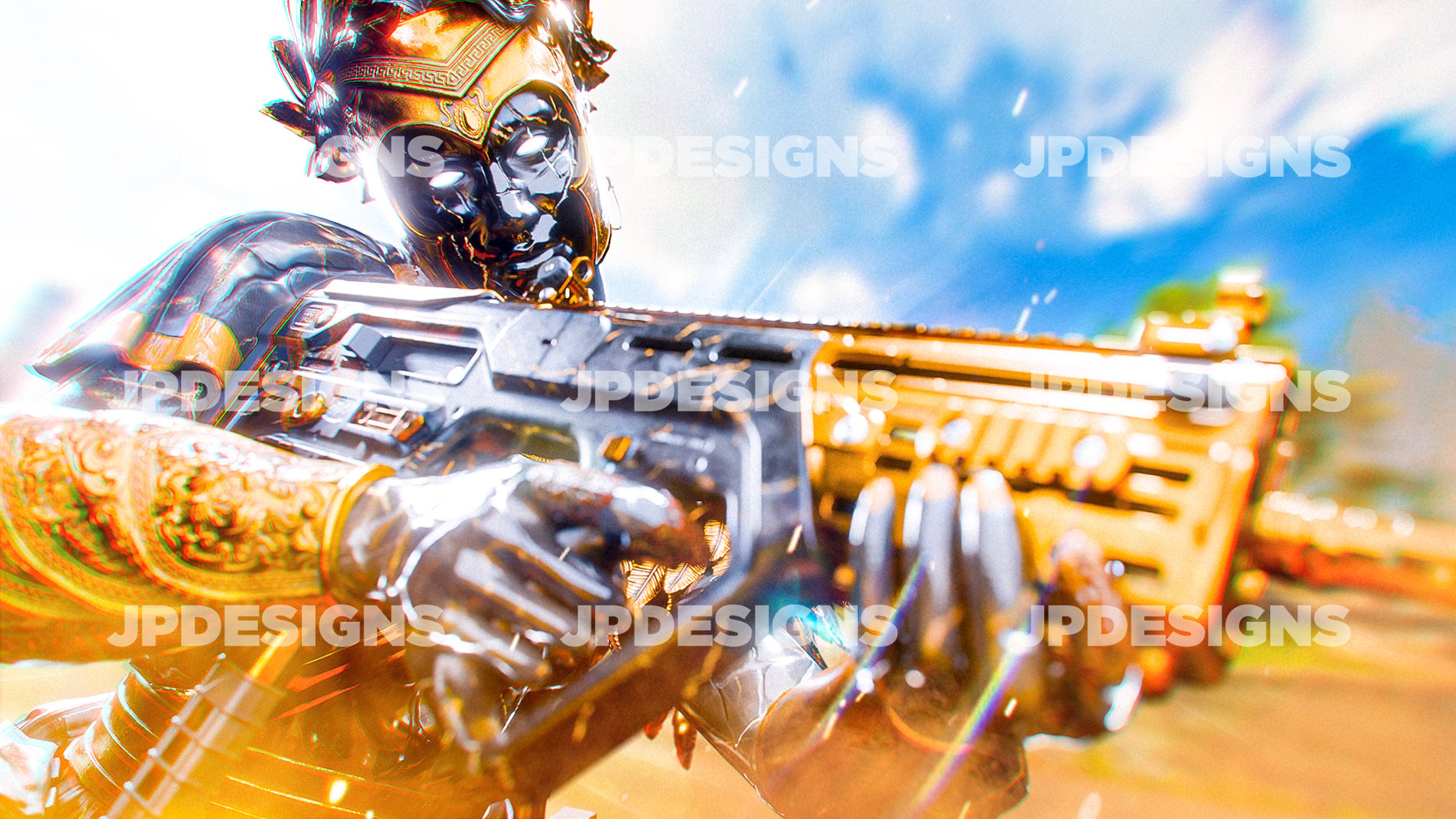 Ram-9 The Goddess Thumbnail (celestial rays alpine skin) - Payhip