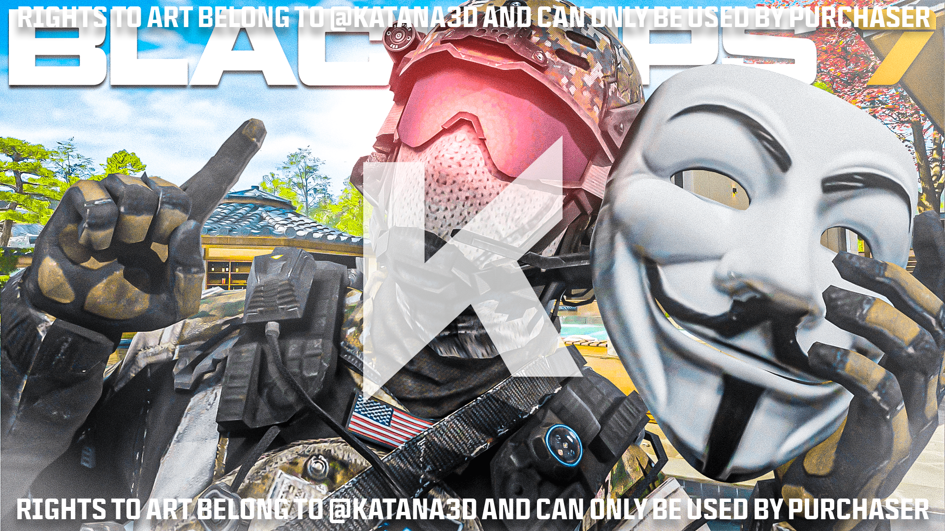 COD/BO7 Thumbnail - Navy Seal Hacker Mask (Text NO Text) - Payhip