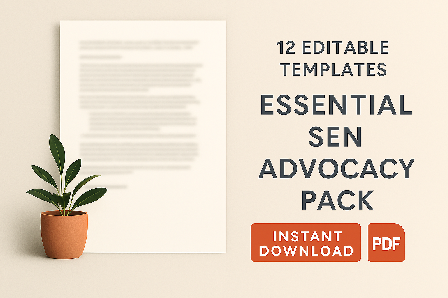 Essential SEN Advocacy Letters Bundle – 12 Editable Templates - Payhip