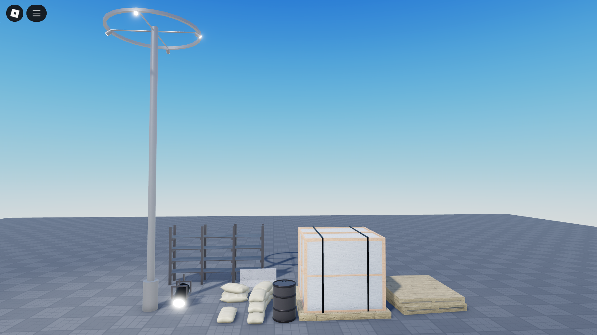 Roblox Prop Pack – Barrels, Crates & Decor Models