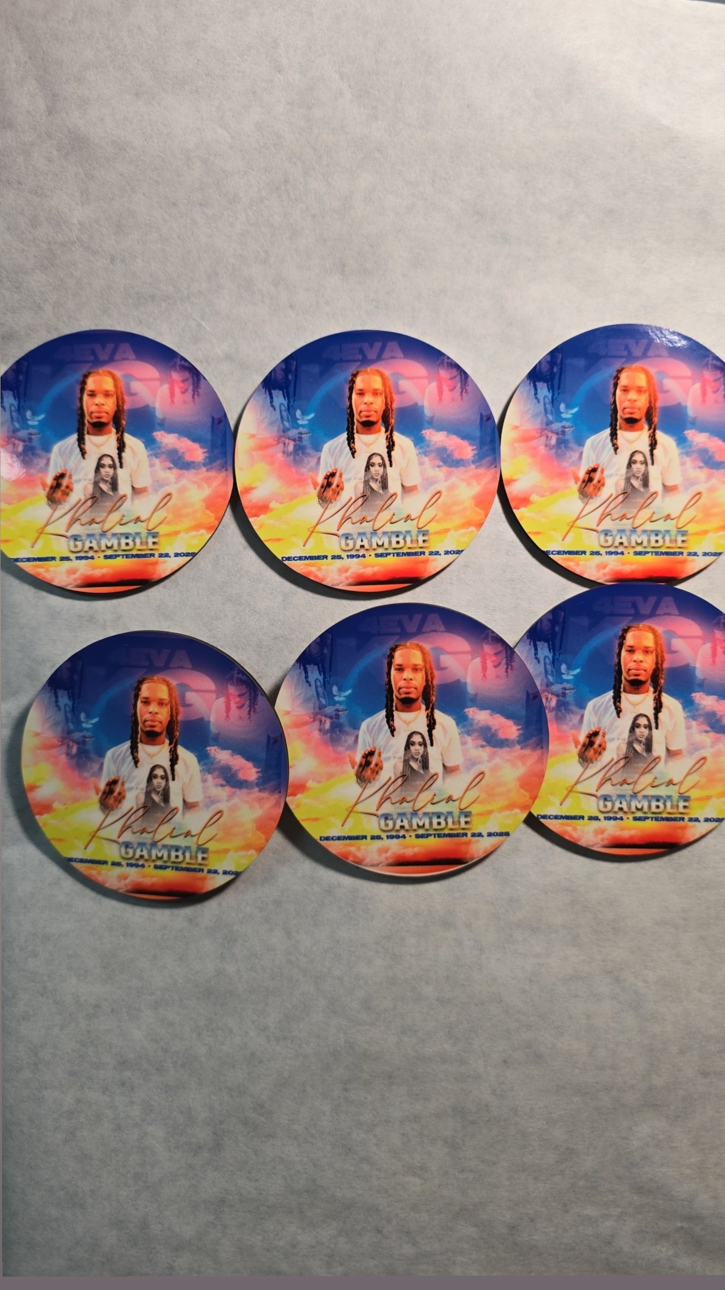 Khalial's Memorial Button - Payhip