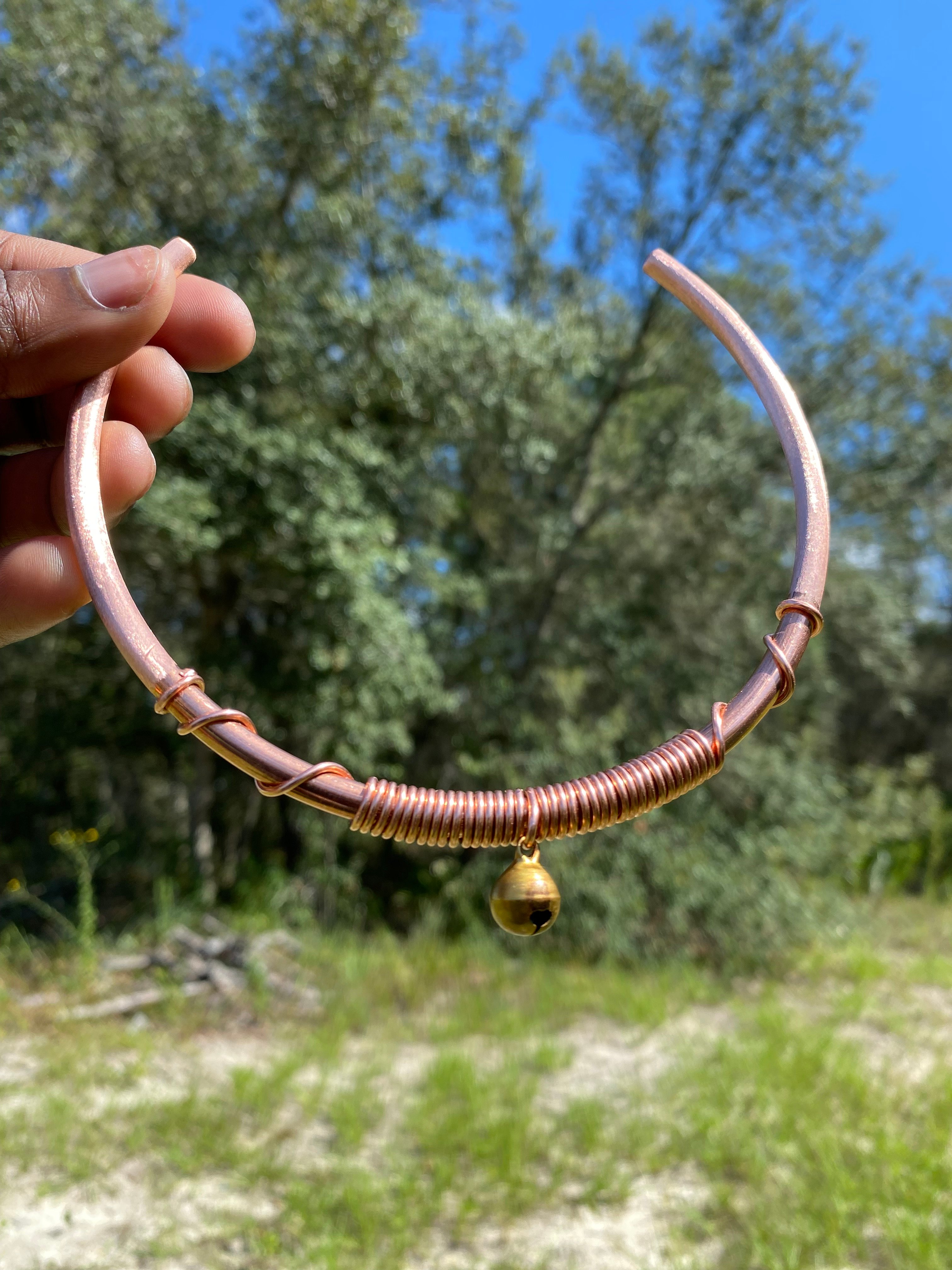 Copper Choker with Bell - Payhip