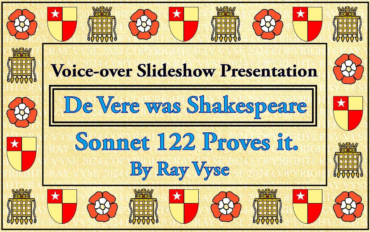 De Vere's Sonnet Ciphers Sonnet 122 - Payhip