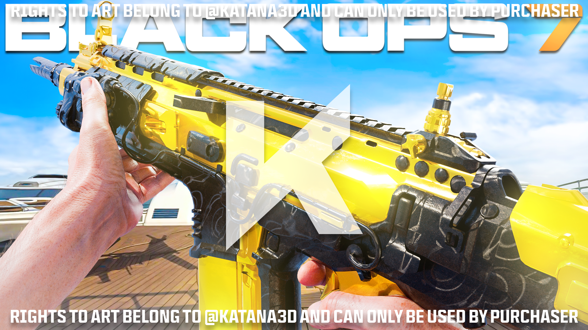 COD/BO7 Thumbnail - Gold MXR (Text NO Text) - Payhip