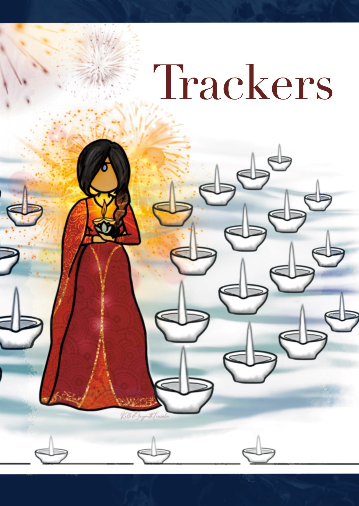 Dancing Goddesses - Dancing Goddess Trackers (digital downloads) - Payhip