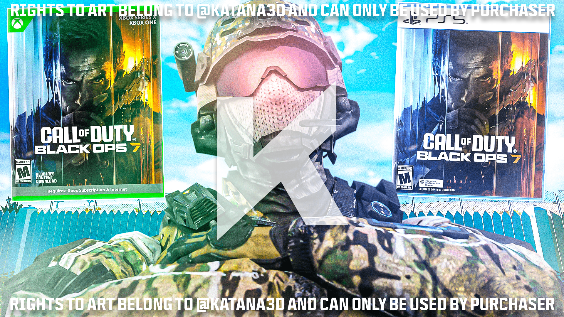 COD/BO7 Thumbnail - PS5 Xbox Game Case - Payhip