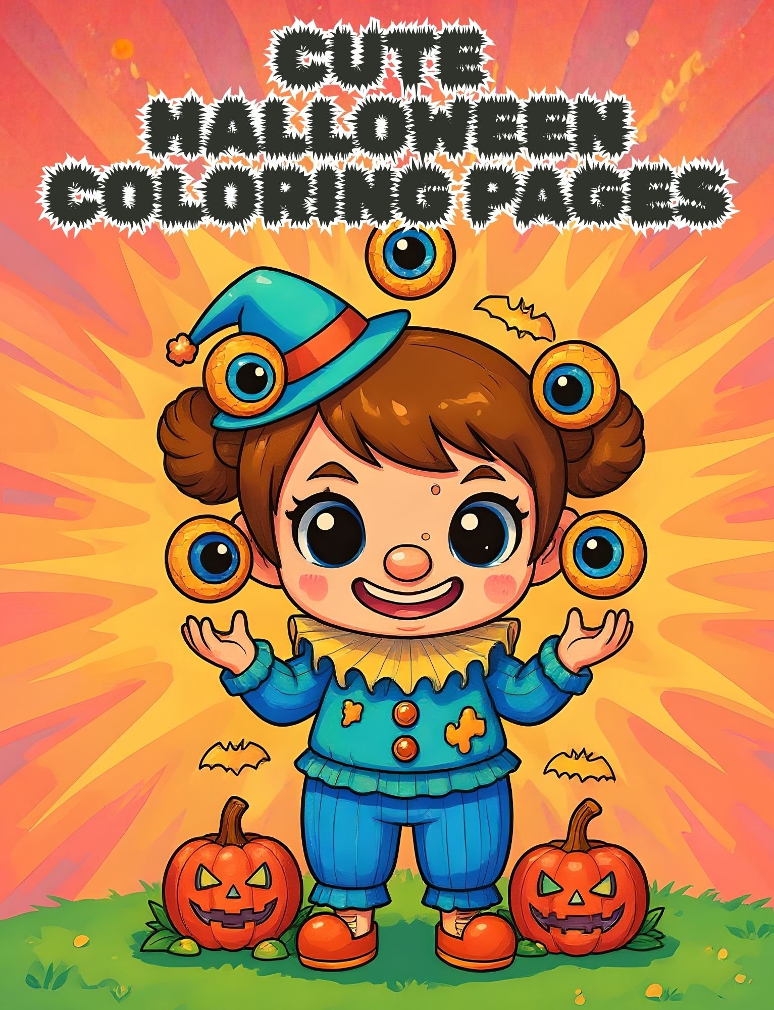 Cute Halloween Coloring pages