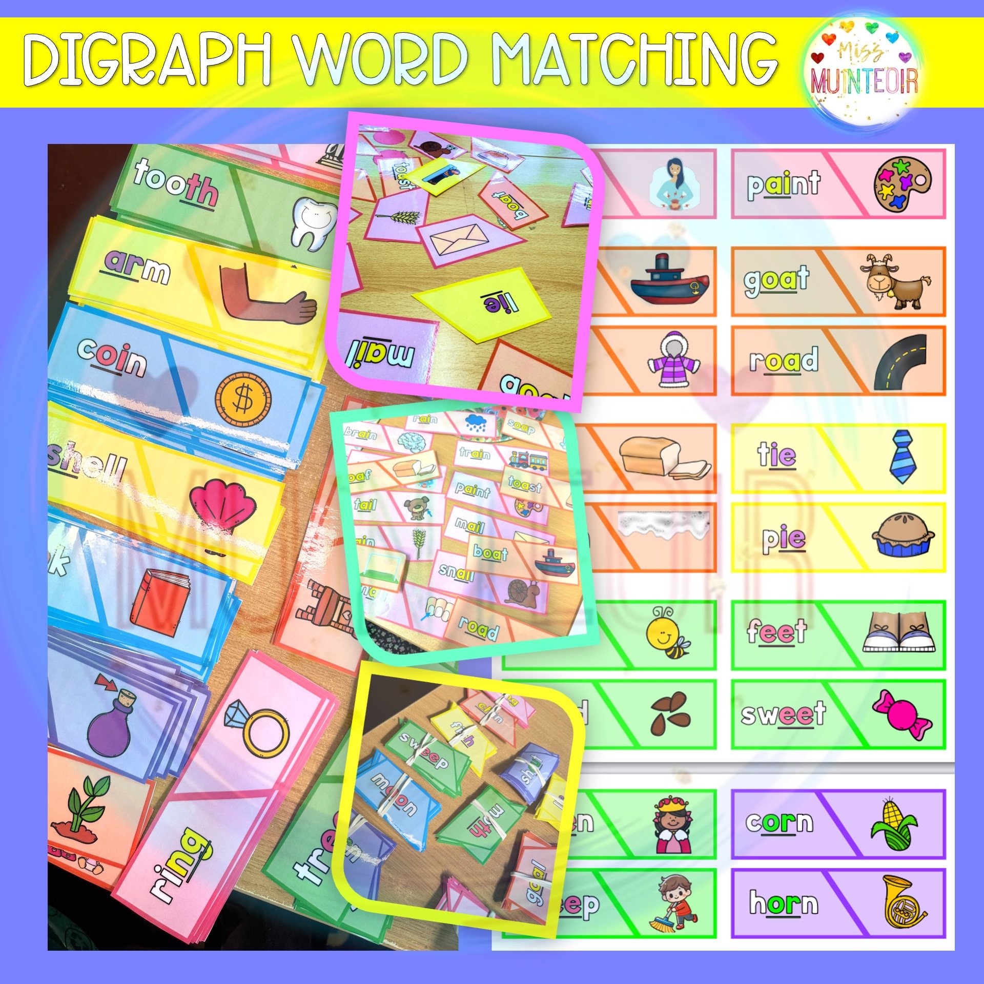 Digraph Word Matching