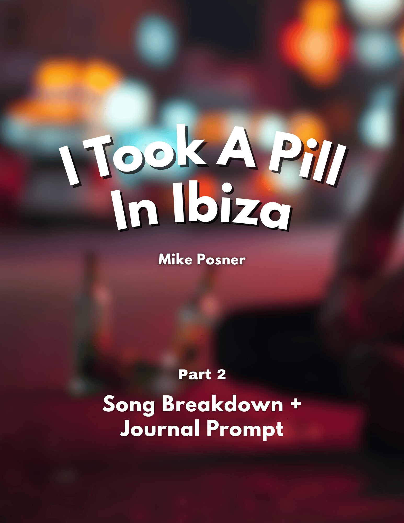 "I Took A Pill In Ibiza" Part 2 - Payhip