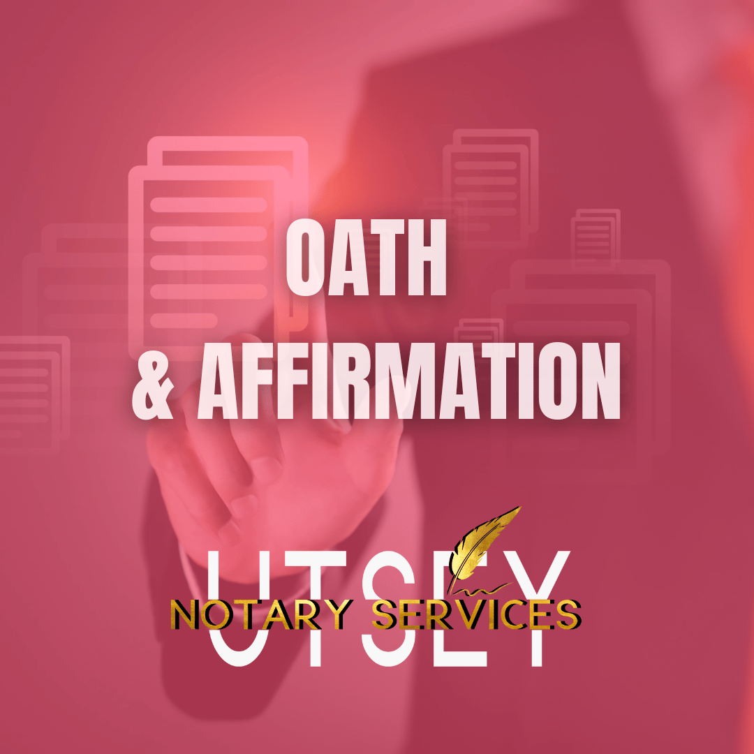 OATH or AFFIRMATION (GENERAL AFFIDAVIT) - Payhip
