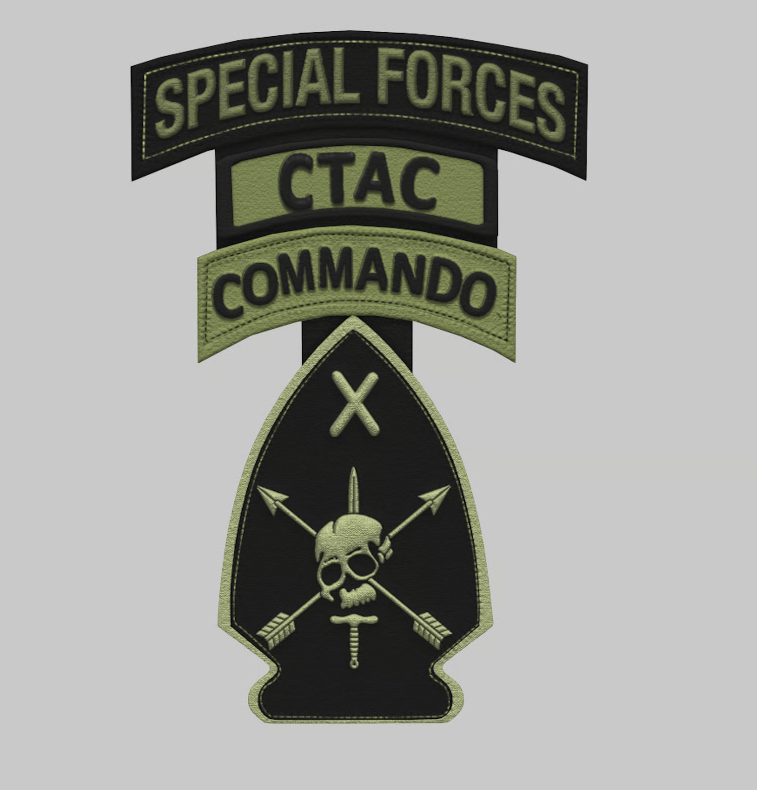 CTAC/CRF COMMANDO Patch