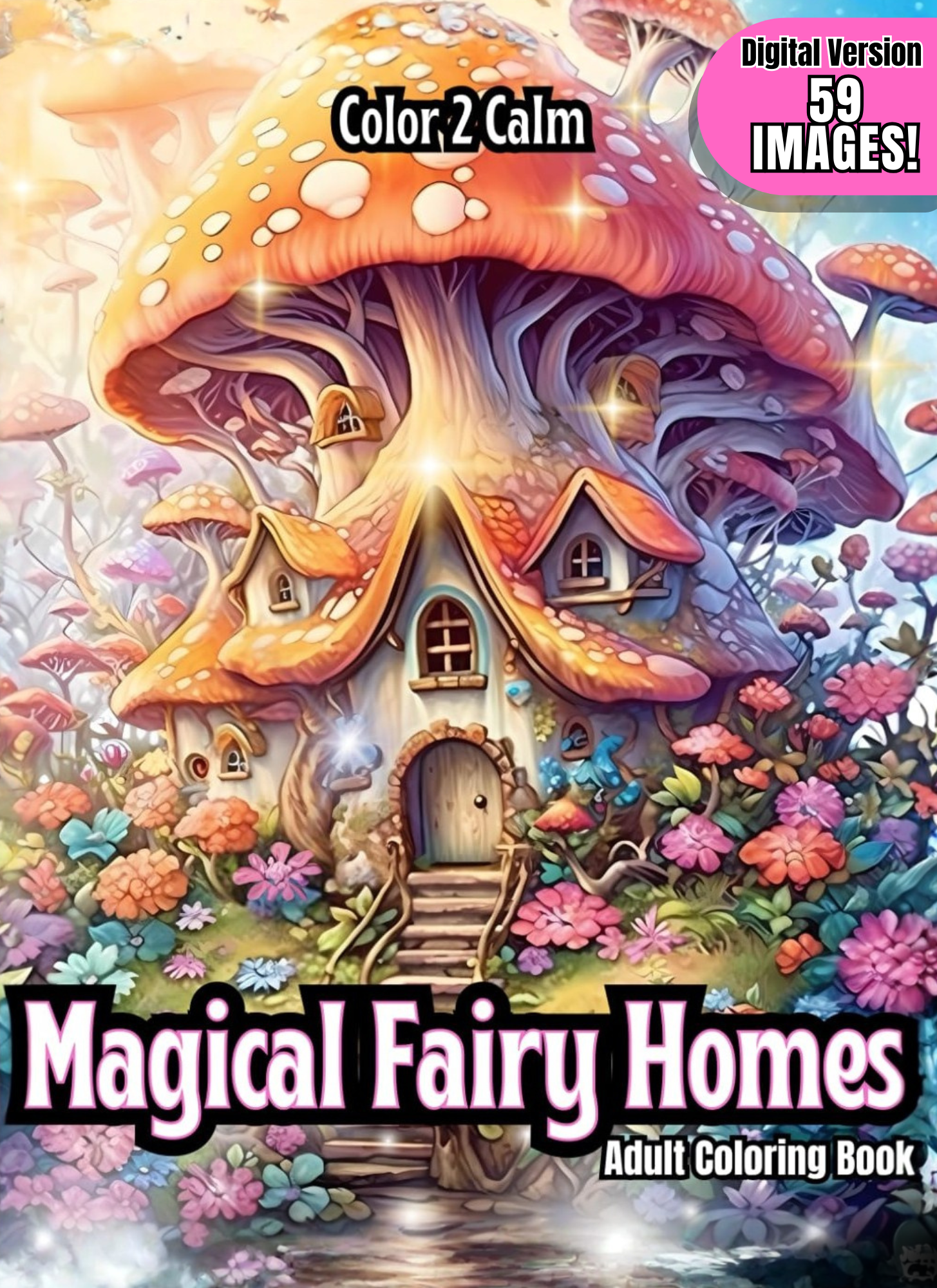 Magical Fairy Homes Coloring Pages (Digital Only!) - Payhip