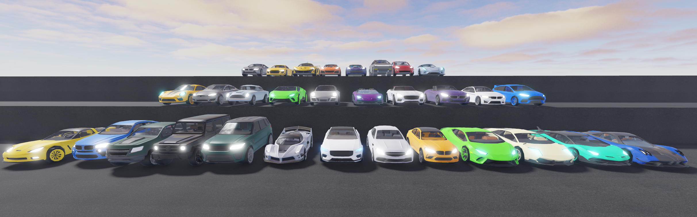 Ultimate 2025 Roblox Realistic Car Pack