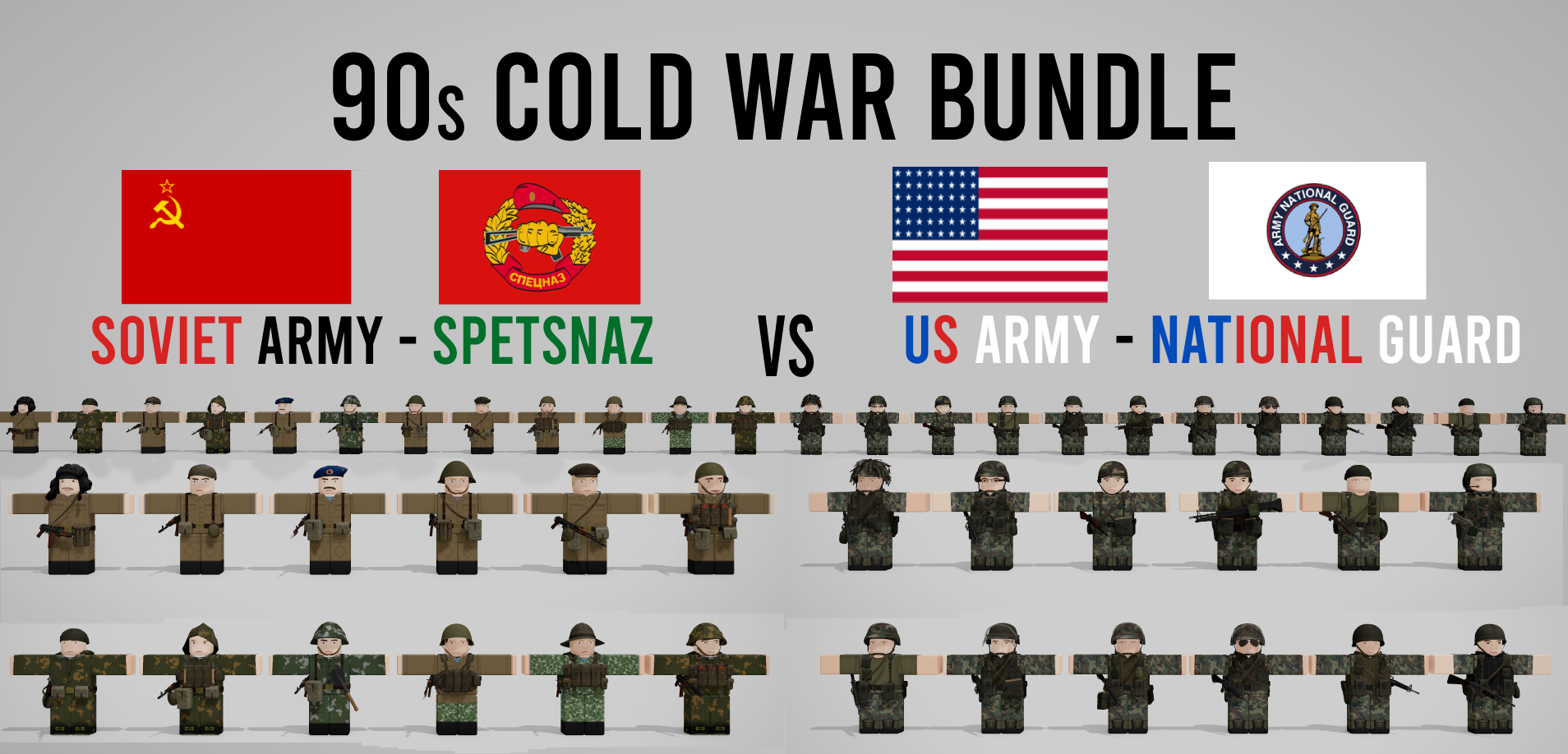 90s Cold War US and Soviet Union Bundle - Payhip