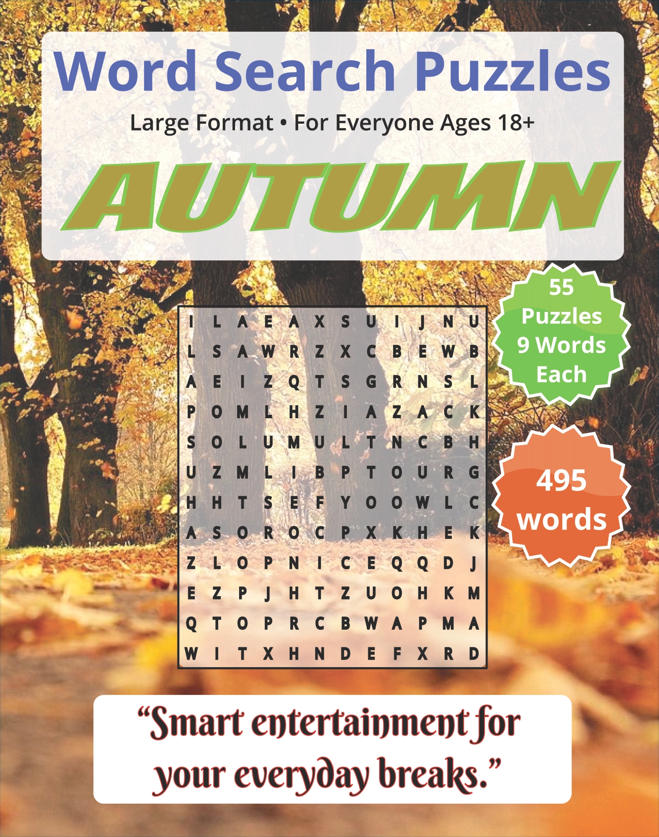 Autumn: Word Search Puzzles for Everyone Ages 18 - Payhip
