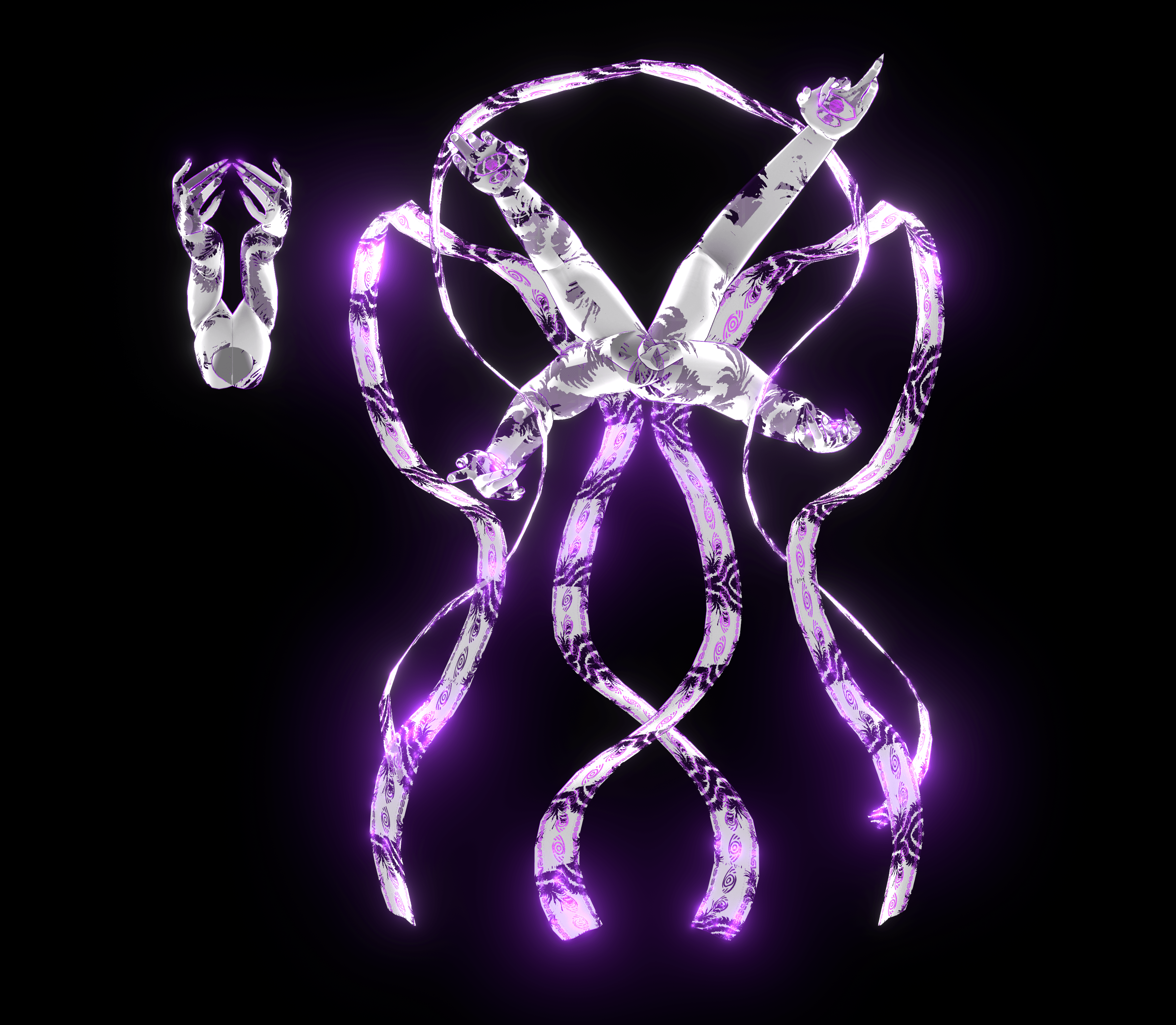 🪬 DEADHAND'S CURSE 🪬 Back arms , Spider Arms , Demon Arms , Curse ...