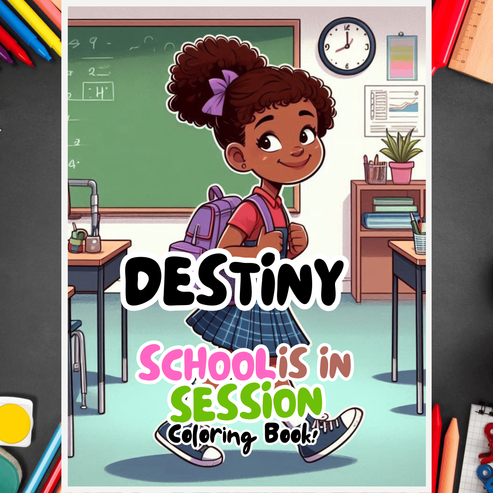 Destiny - School is in Session Coloring Book - Payhip