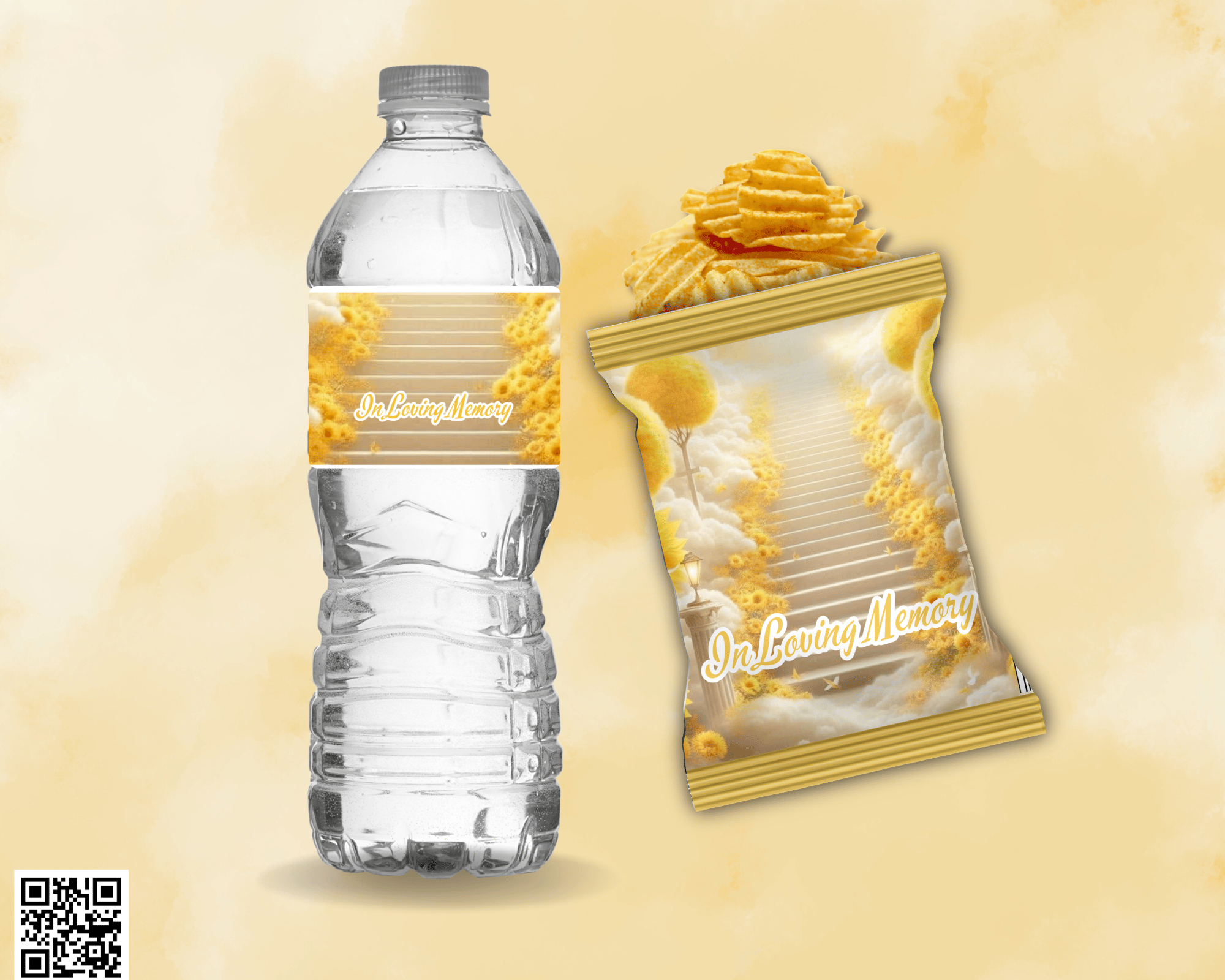Yellow Memorial Chip Bag and WB Label - Payhip