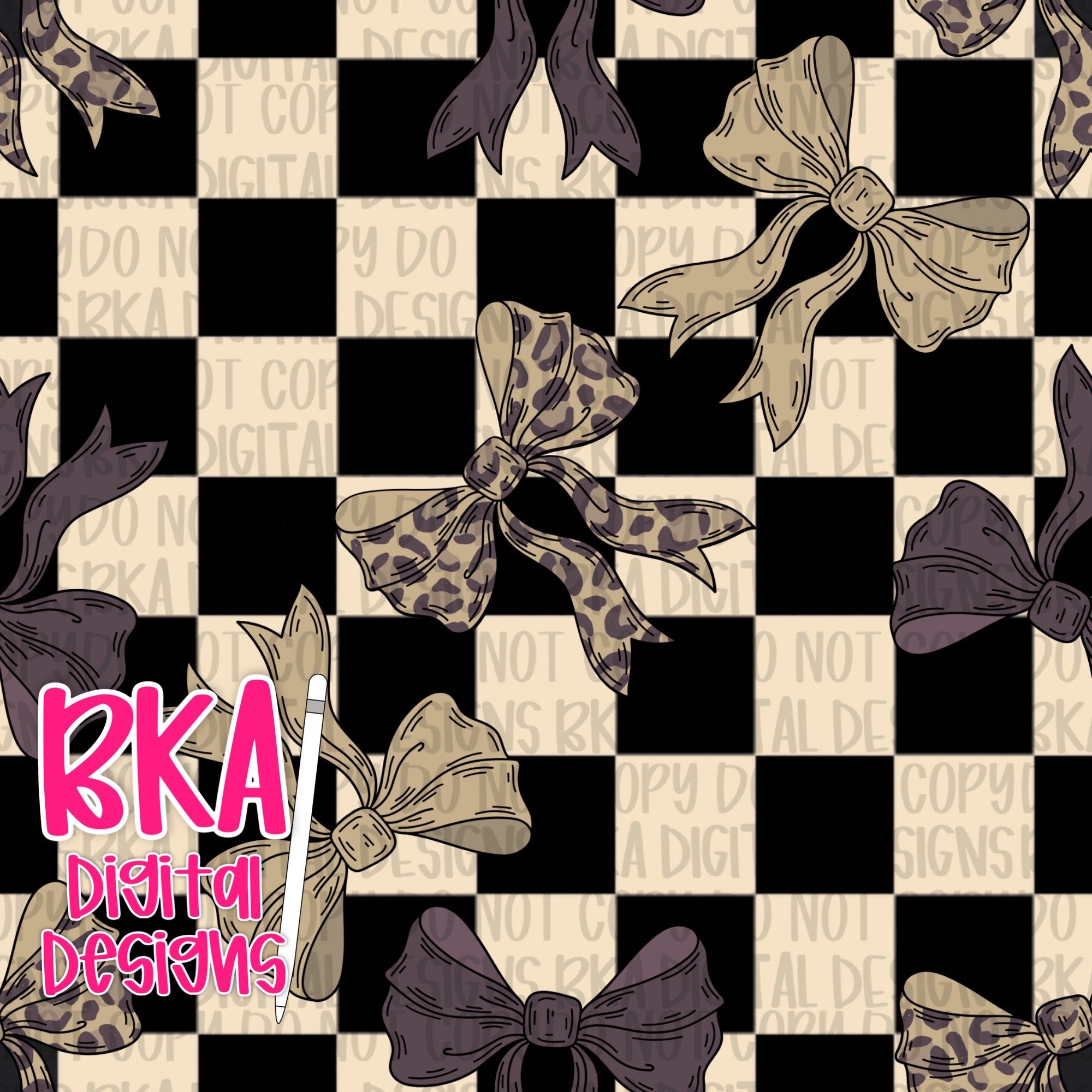 Cheetah bow - Payhip