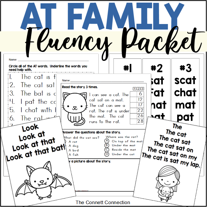AT Word Family Fluency Activities