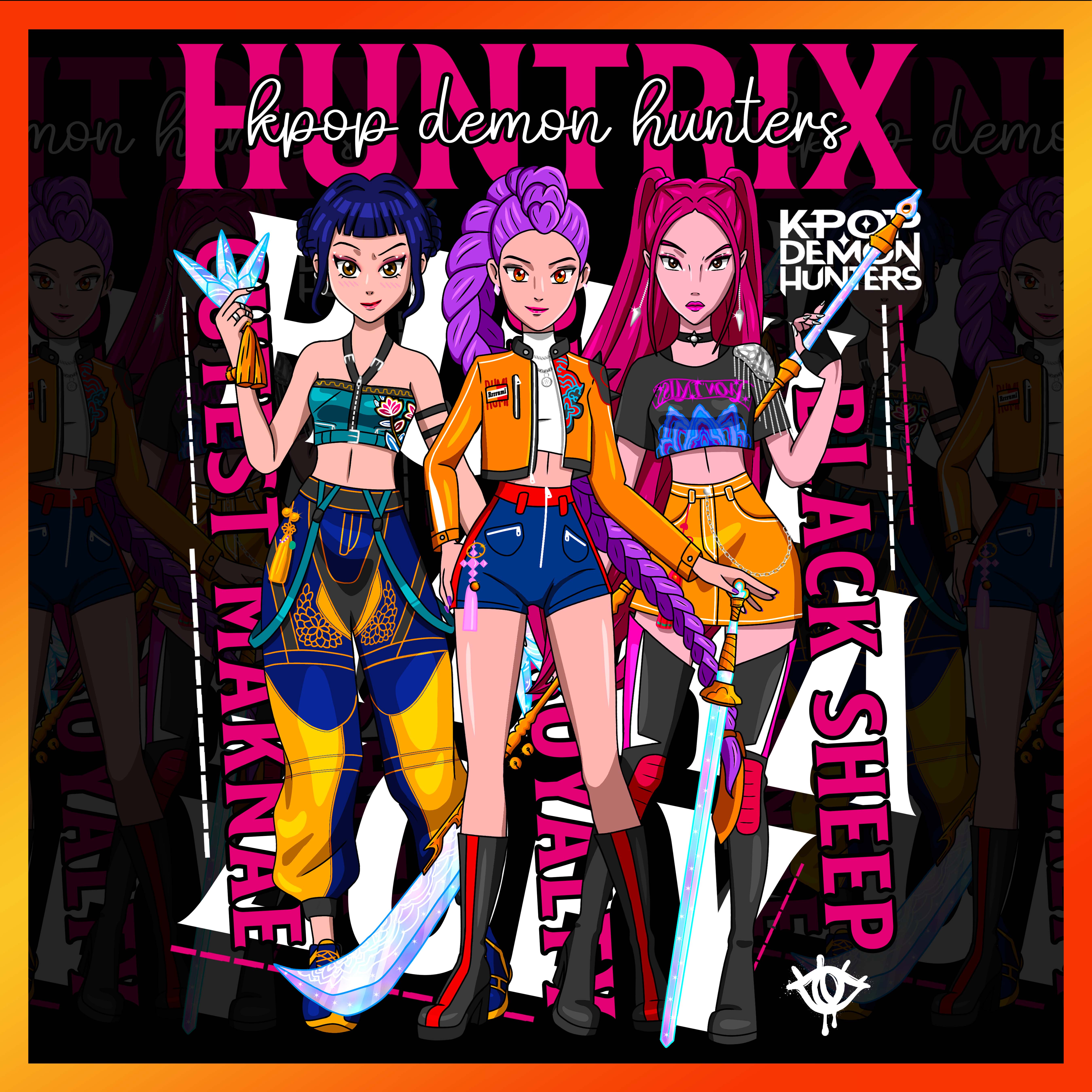 Huntrix Halloween Edition PNG Design - Payhip