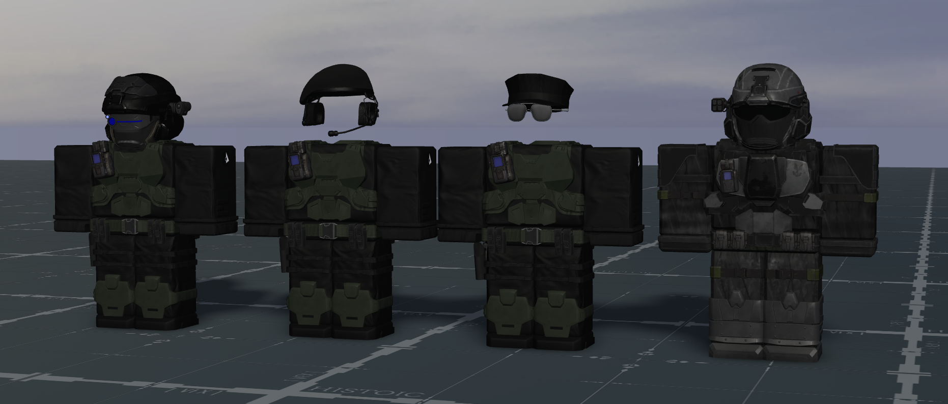 Halo UNSC Oni Morphs Pack - Payhip