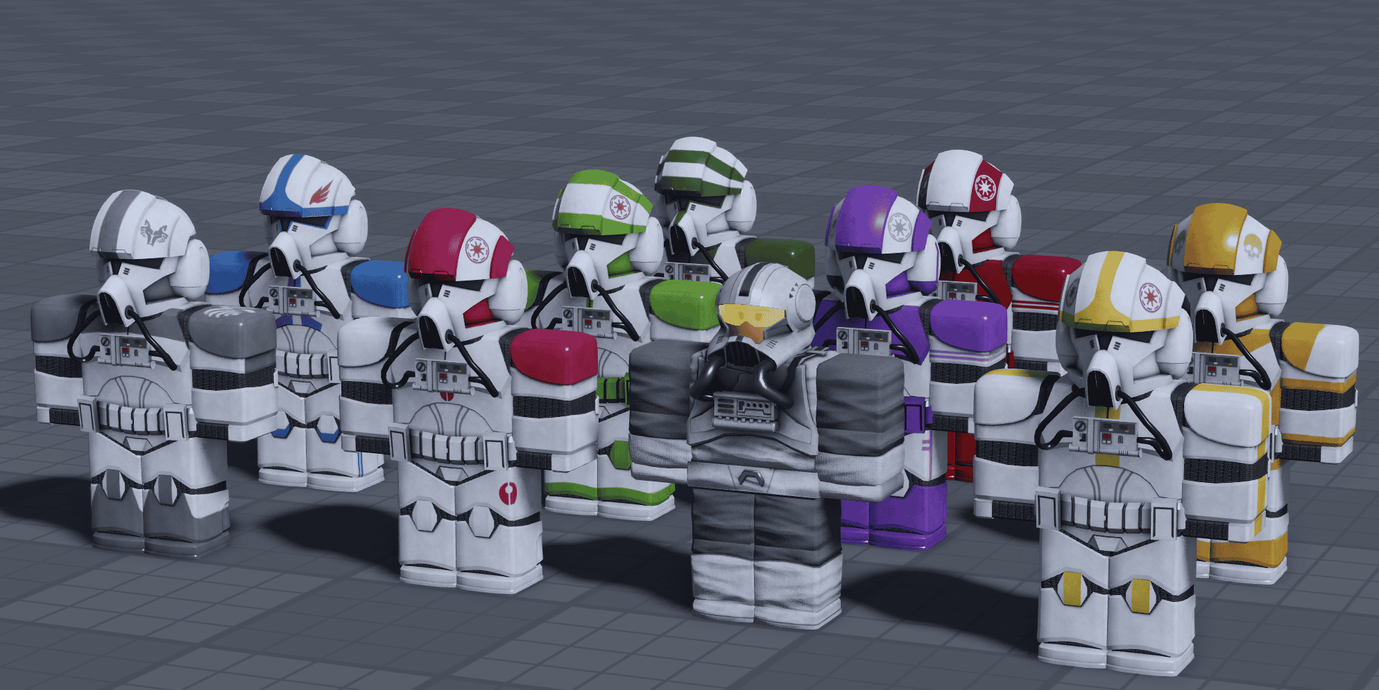 Clone Wars Clone Pilot Morphs Bundle - Payhip