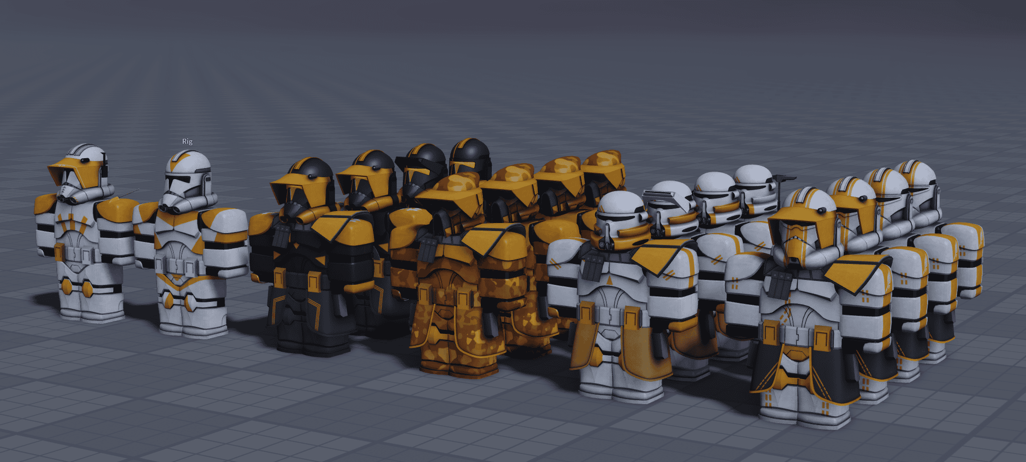 Clone Wars 212th Attack Battalion Morphs Bundle - Payhip