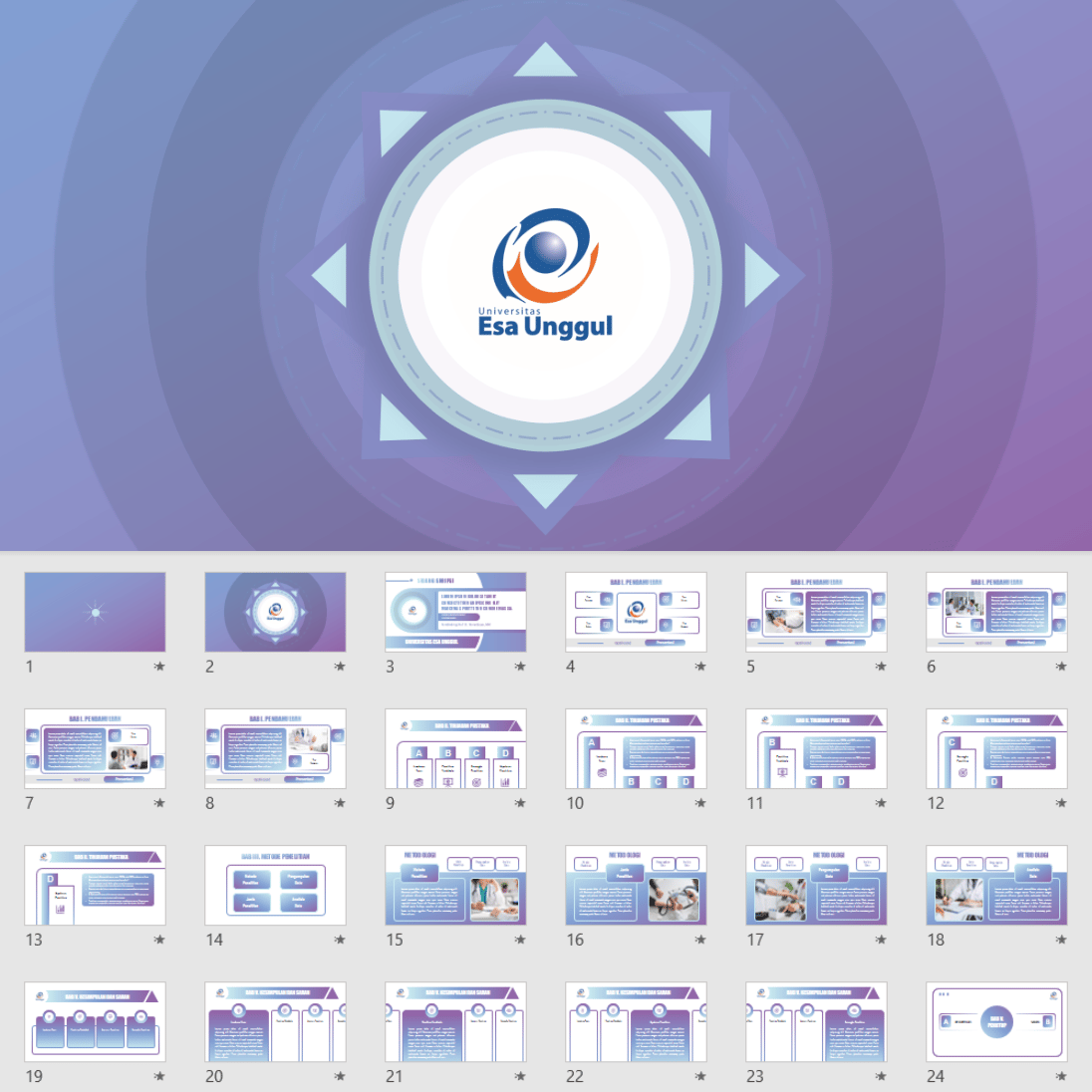 Template Powerpoint Morph Thesis 54 - Payhip