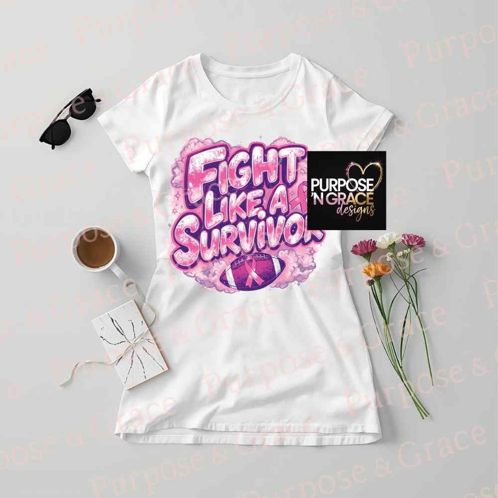 Fight Like A Survivor PNG - Payhip