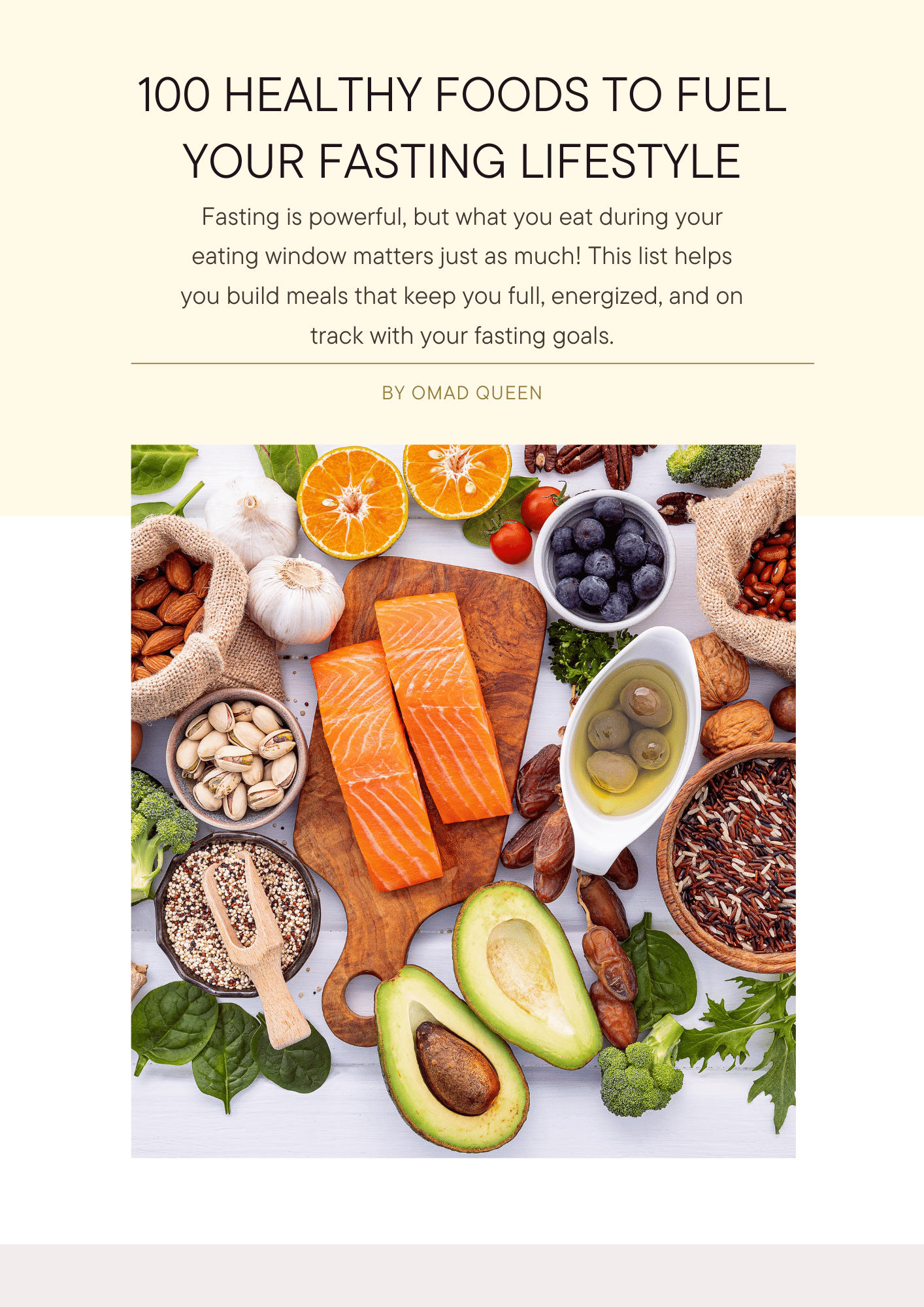 100 Healthy Foods to Fuel Your Fasting Lifestyle - Payhip