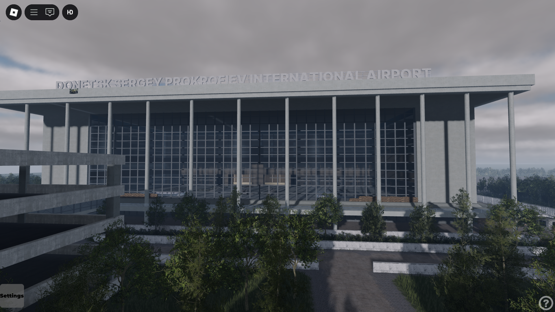 Donetsk International Airport – Roblox Realistic Airport Map
