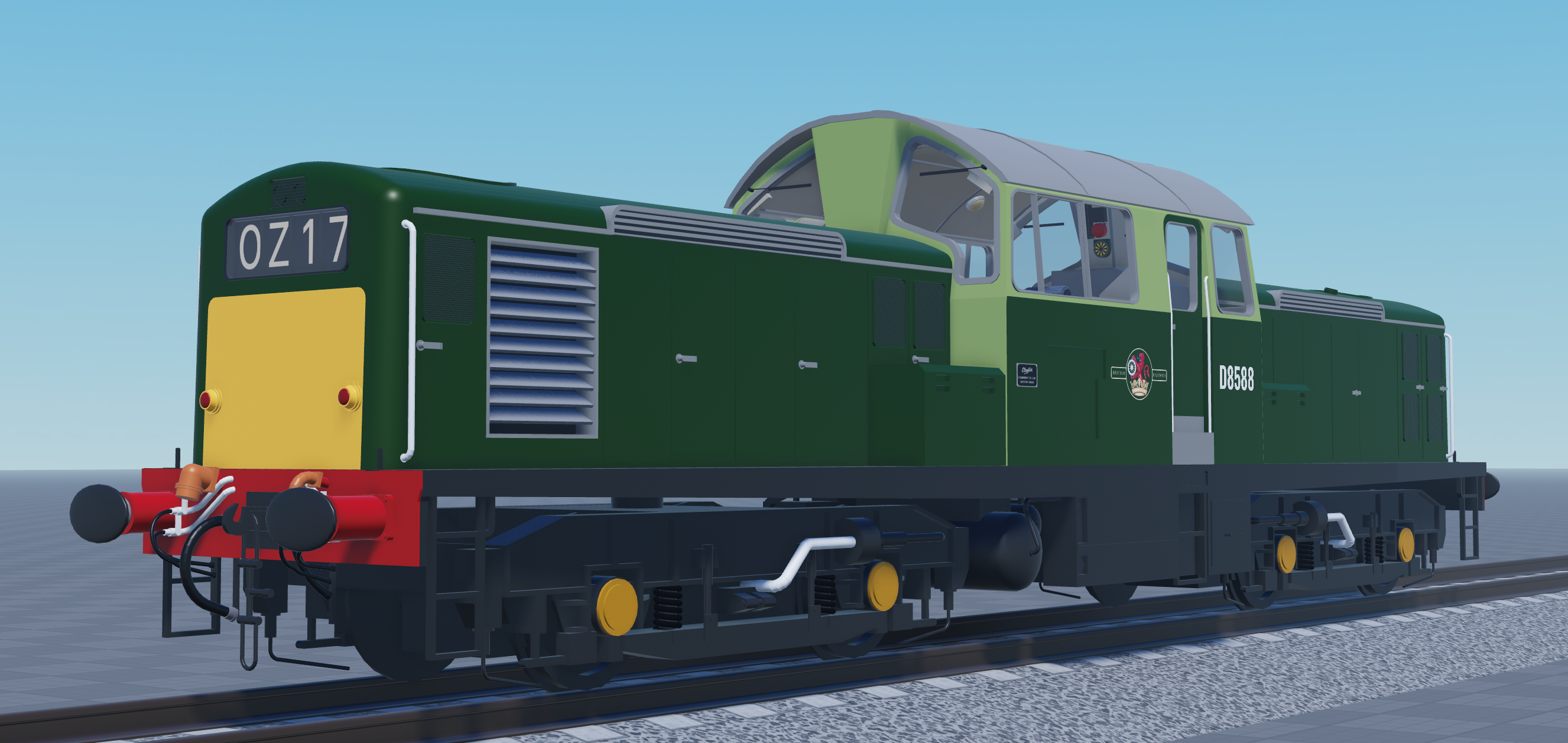 British Railway Class 17 Clayton diesel-electric locomotive - Payhip