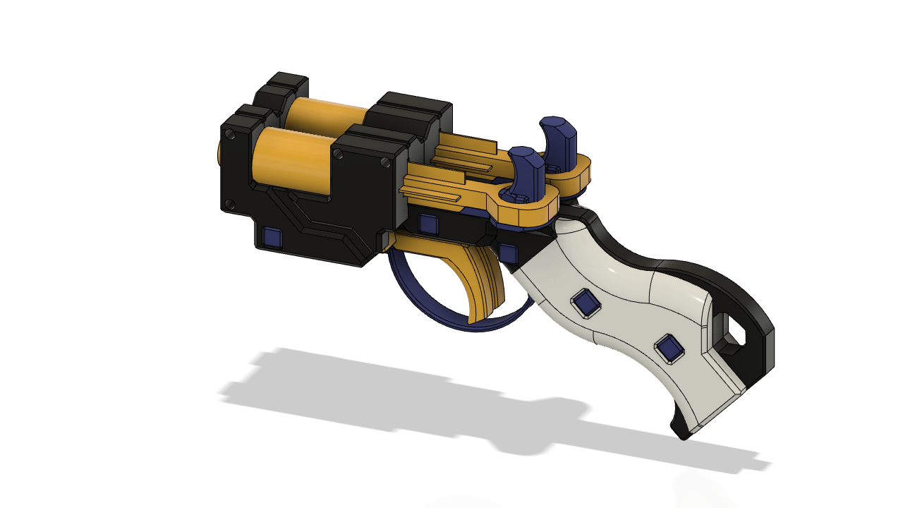 X-Shot Micro Reshell 3 v1.2 - Sawn-Off Variant - FILES ONLY - Payhip