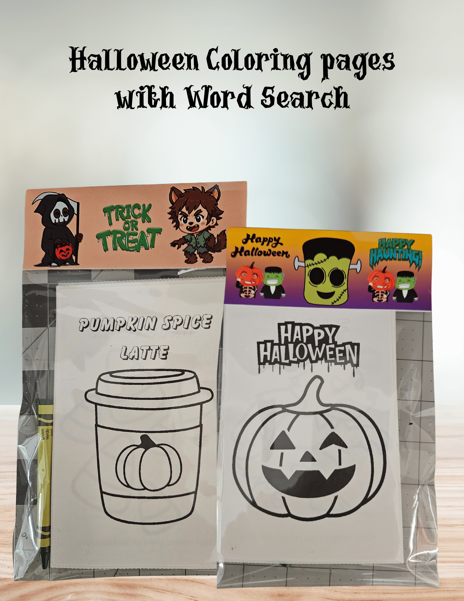 Kids Halloween Coloring pack #6 - Payhip