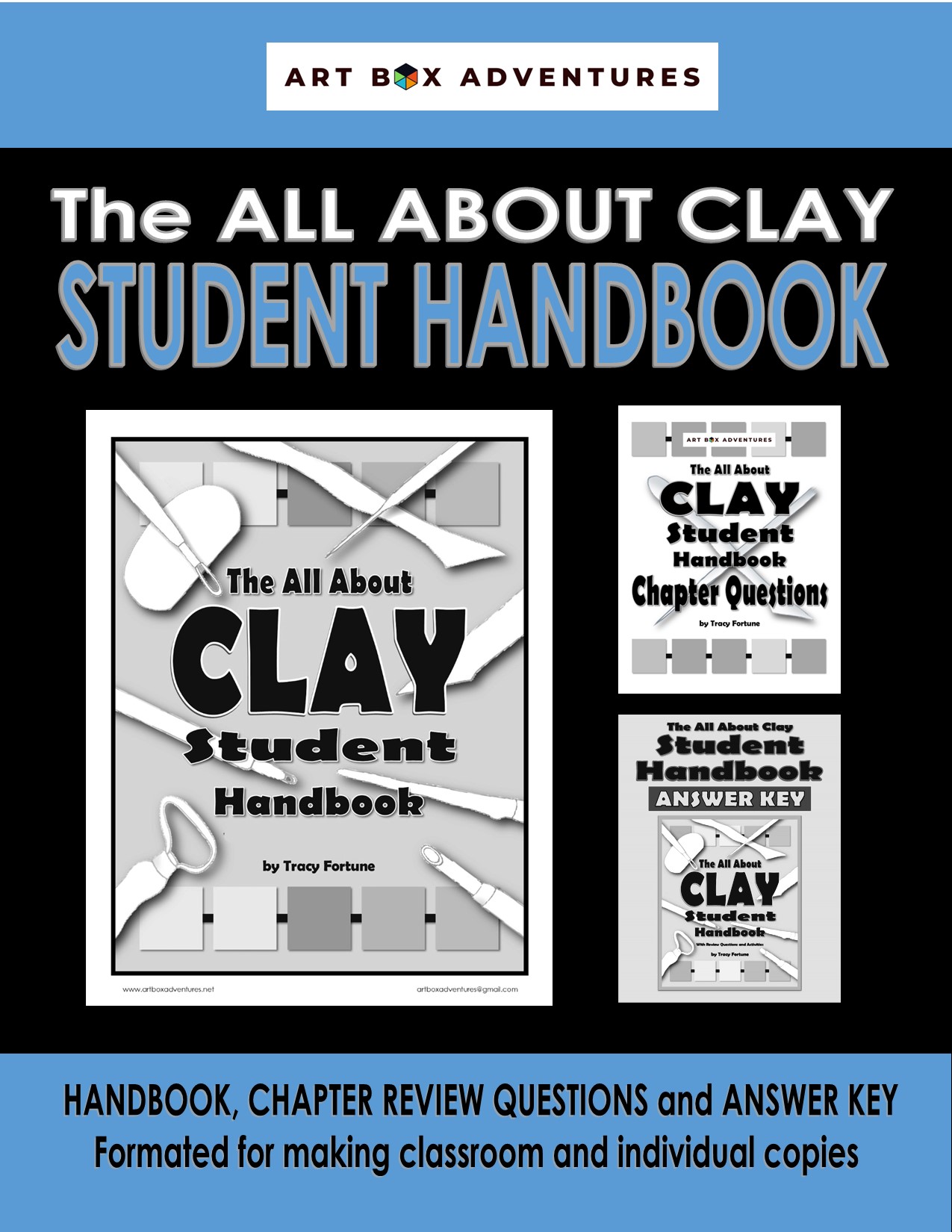 The All About Clay STUDENT HANDBOOK with separate files with Chapter ...