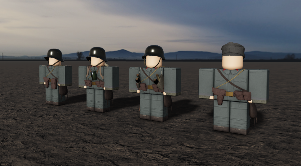 Roblox WW2 German Soldier Uniform Pack