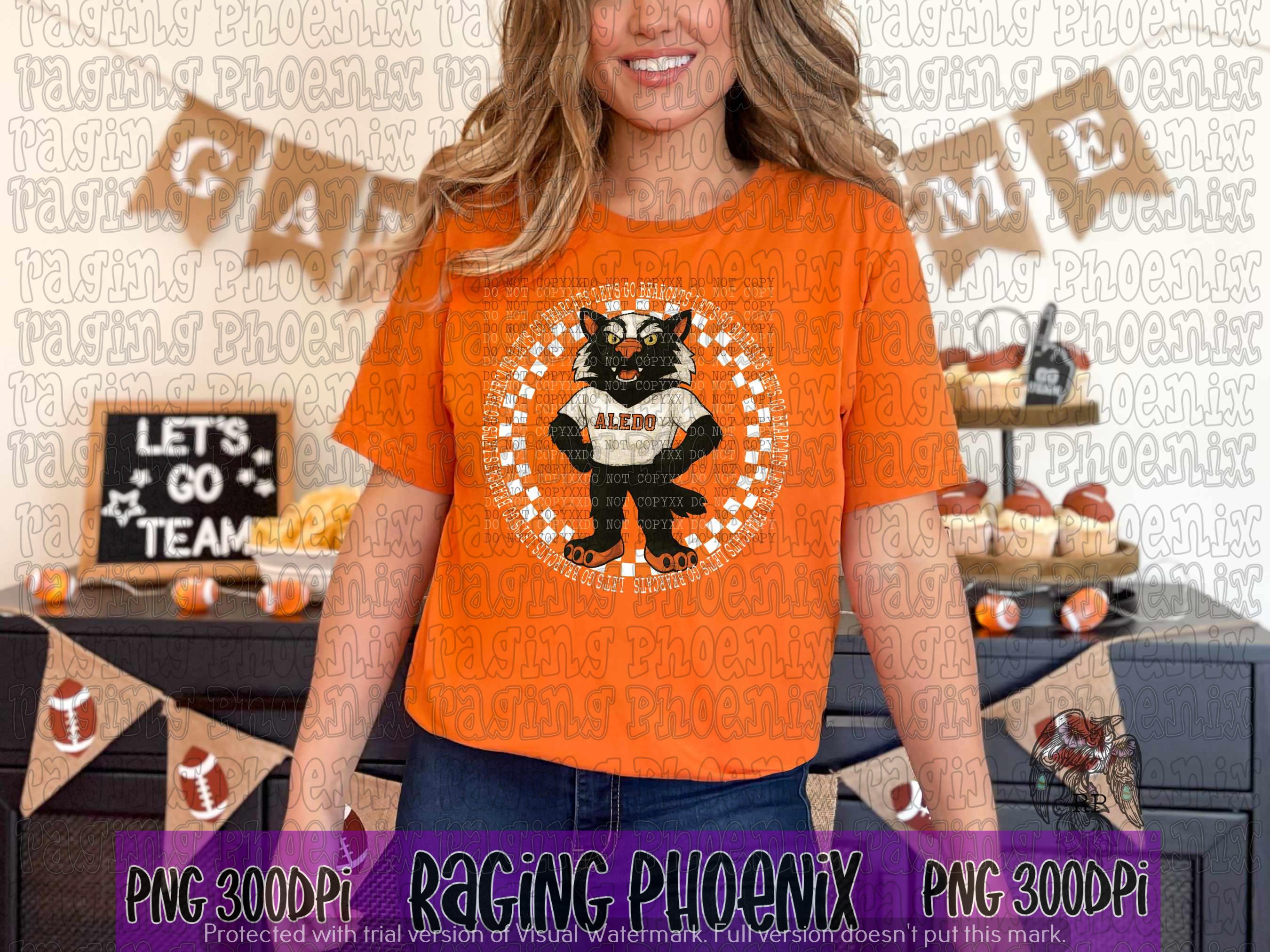 ALEDO BEARCATS-CIRCLE TEAM MASCOT CT25A - Payhip