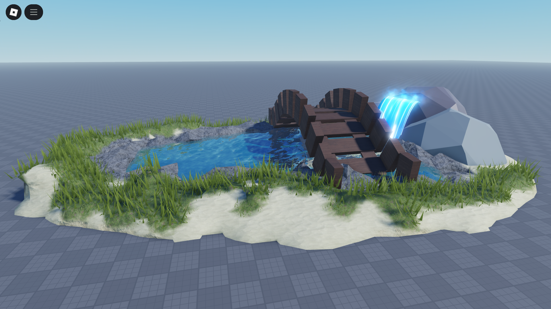 FREE Wooden Bridge – Roblox Nature Asset Pack